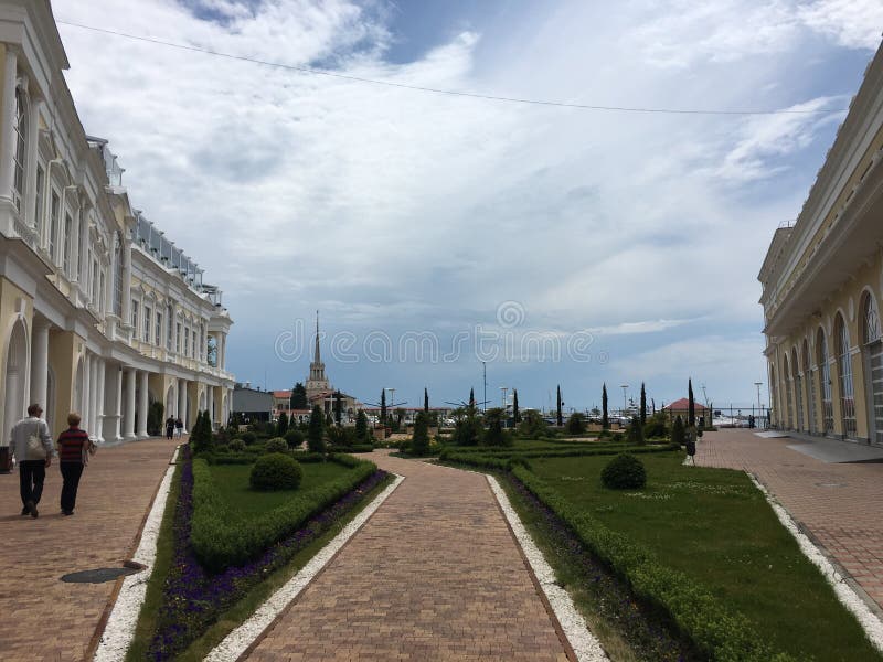 Sochi editorial stock photo. Image of view, cityscape - 89414238
