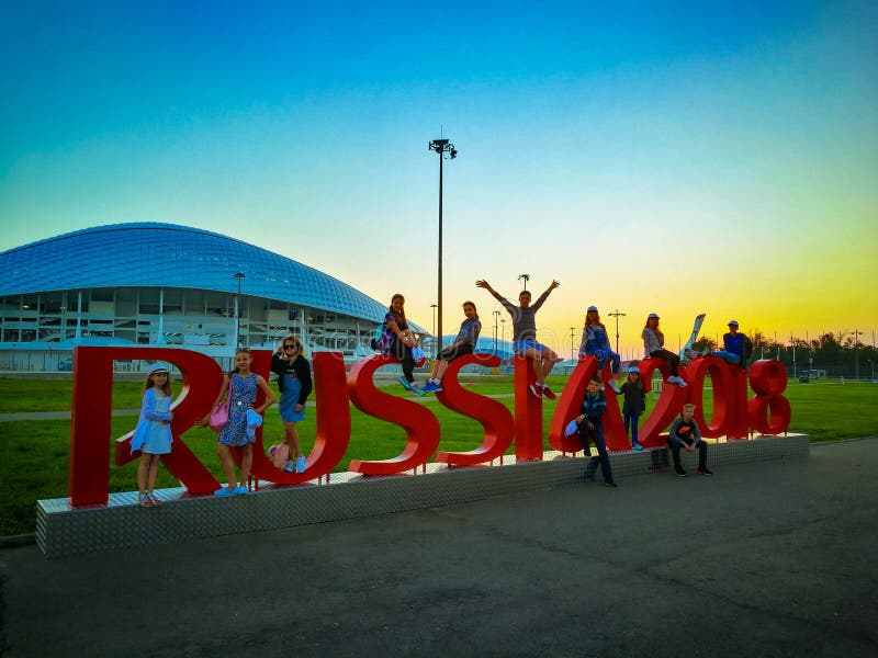 Sochi editorial stock image. Image of kids, sochi, russia - 98543004