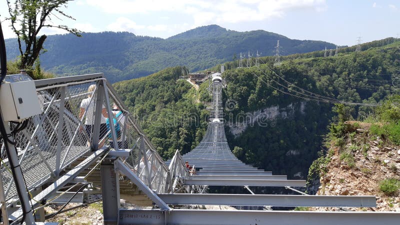 Sochi editorial stock photo. Image of park, bridge, mounting - 158703913