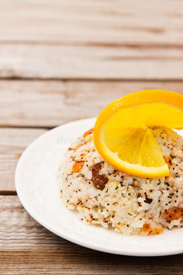 Sochivo Do Papa De Aveia Do Natal Do Russo Foto de Stock - Imagem de ...