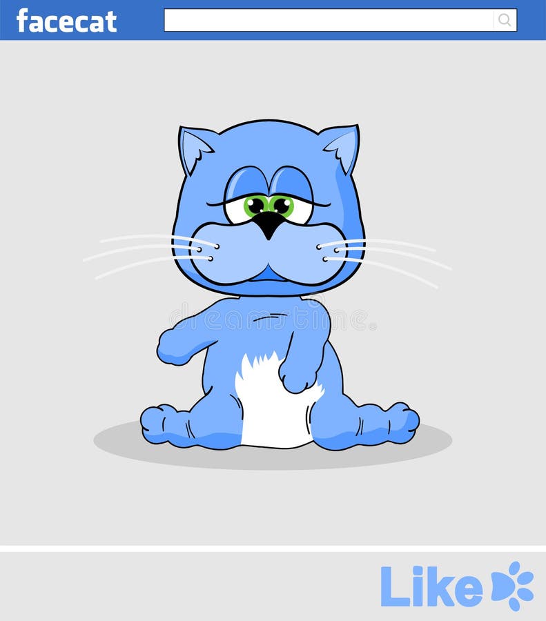 Social cat stock illustration. Illustration of light - 30516756