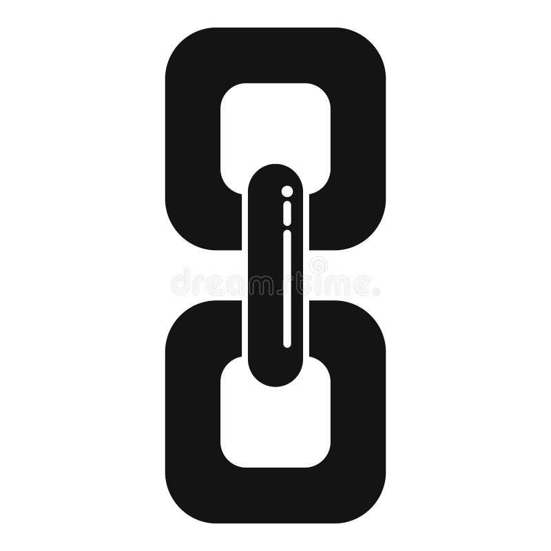 Social Chain Icon Simple Vector. Network System Stock Illustration ...