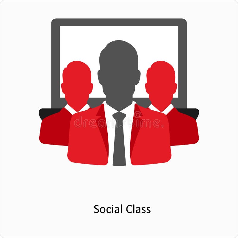 Social Class stock vector. Illustration of social, group - 266946816