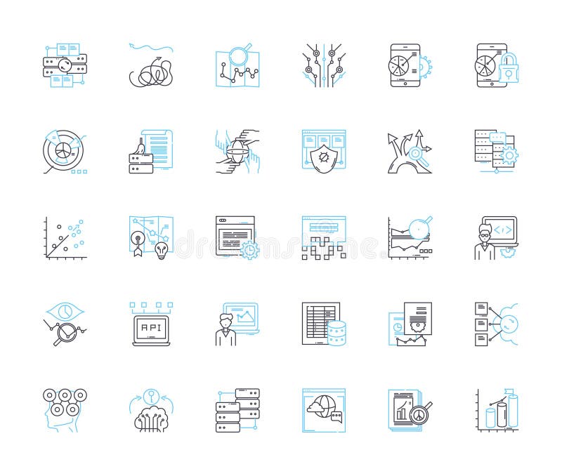 Social Communication Linear Icons Set. Conversations, Nerking ...