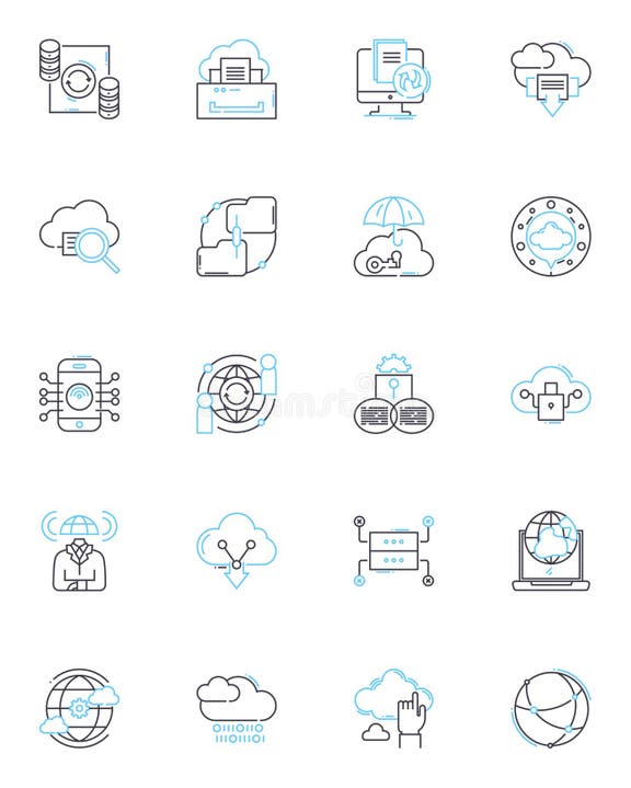 Social Communication Linear Icons Set. Dialogue, Interaction ...