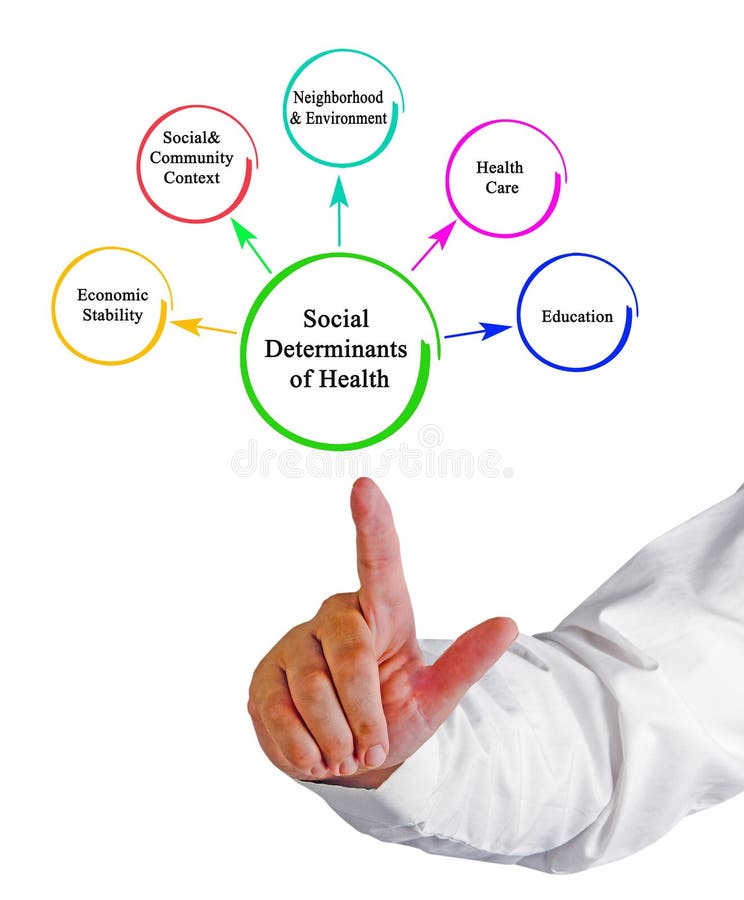 Social Determinants of Health Stock Illustration - Illustration of ...
