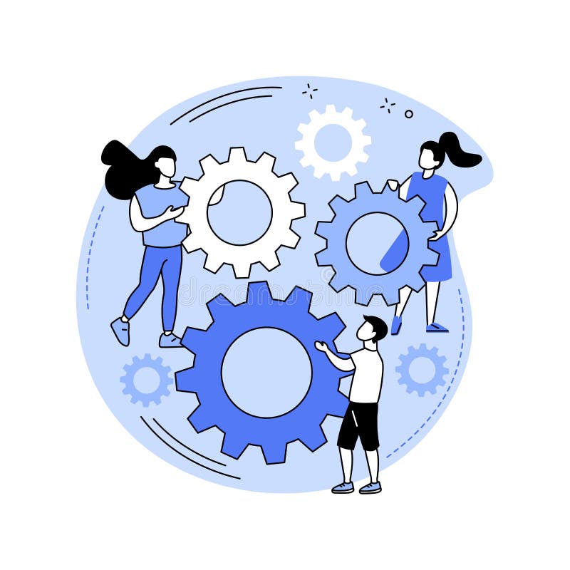 Social Development Abstract Concept Vector Illustration. Stock Vector ...