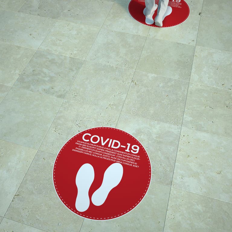 Social distancing queue stock photo. Image of equipment - 180706530