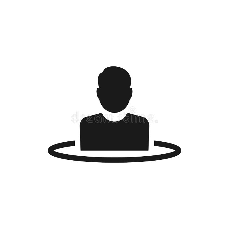 Social Distancing and Self-isolation Icon Vector Illustration Stock ...