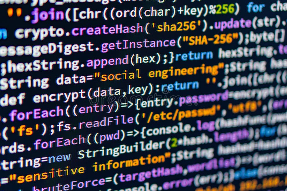 Social Engineering. a Close-up View of C Code Involved in Cryptographic ...