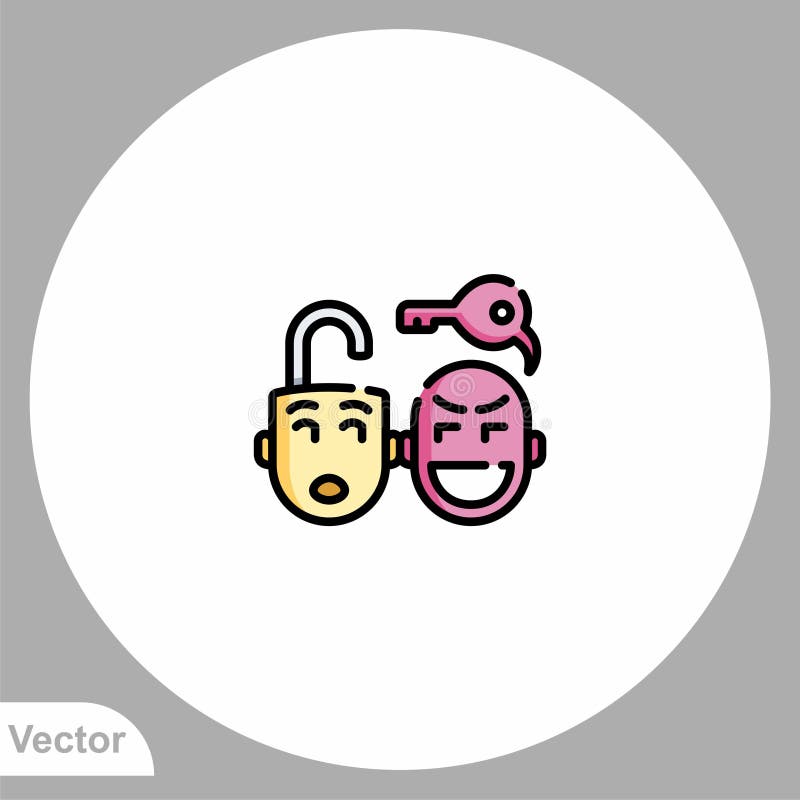 Social Engineering Vector Icon Sign Symbol Stock Vector - Illustration ...