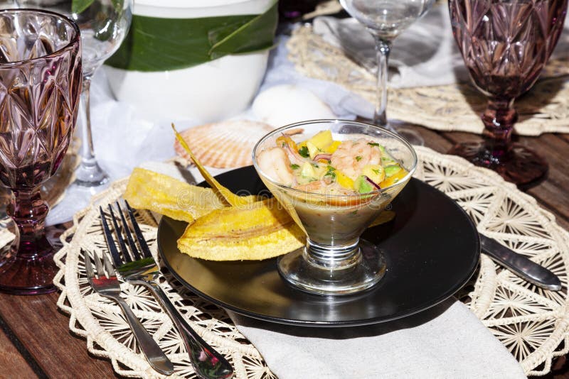 Social Events - Dish Served with Food Prepared for Guests Stock Photo ...