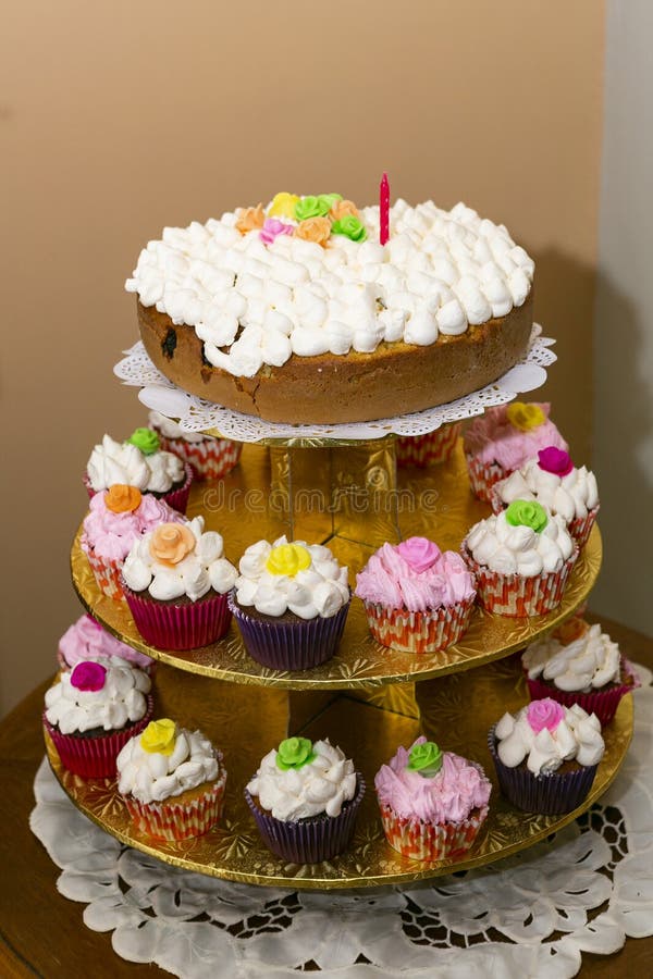 Social Events Individual Presentation of Desserts for Guests at the ...
