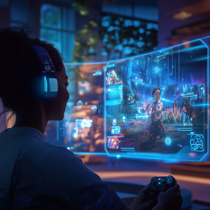 Social Gaming PlayStation Metaverse Online Community, AI Generated ...