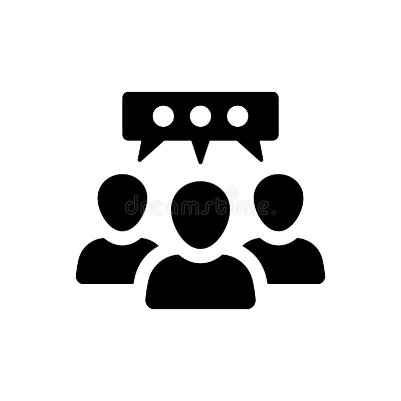 Social group icon stock vector. Illustration of society - 217124442