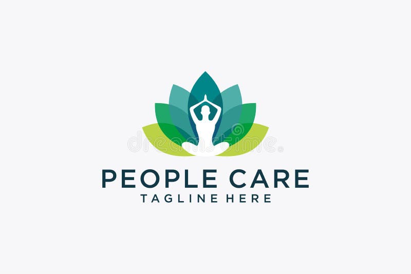 Social Humanity People Logo. Flat Vector Logo Design Template Element ...