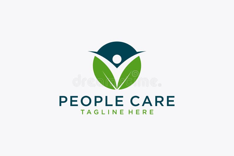 Social Humanity People Logo. Flat Vector Logo Design Template Element ...