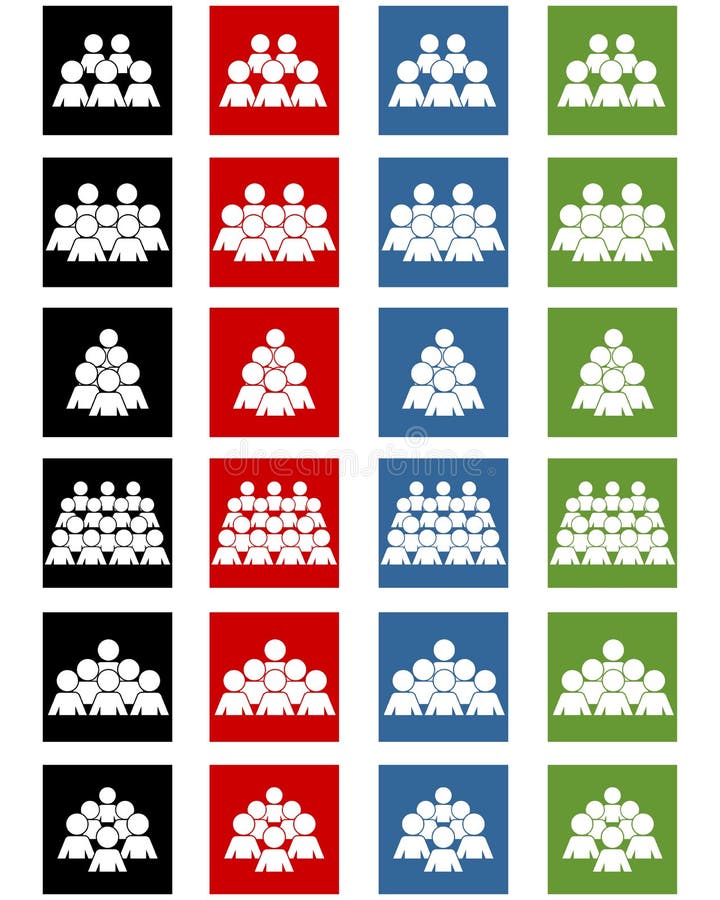 Social icons set stock vector. Illustration of member - 64005401