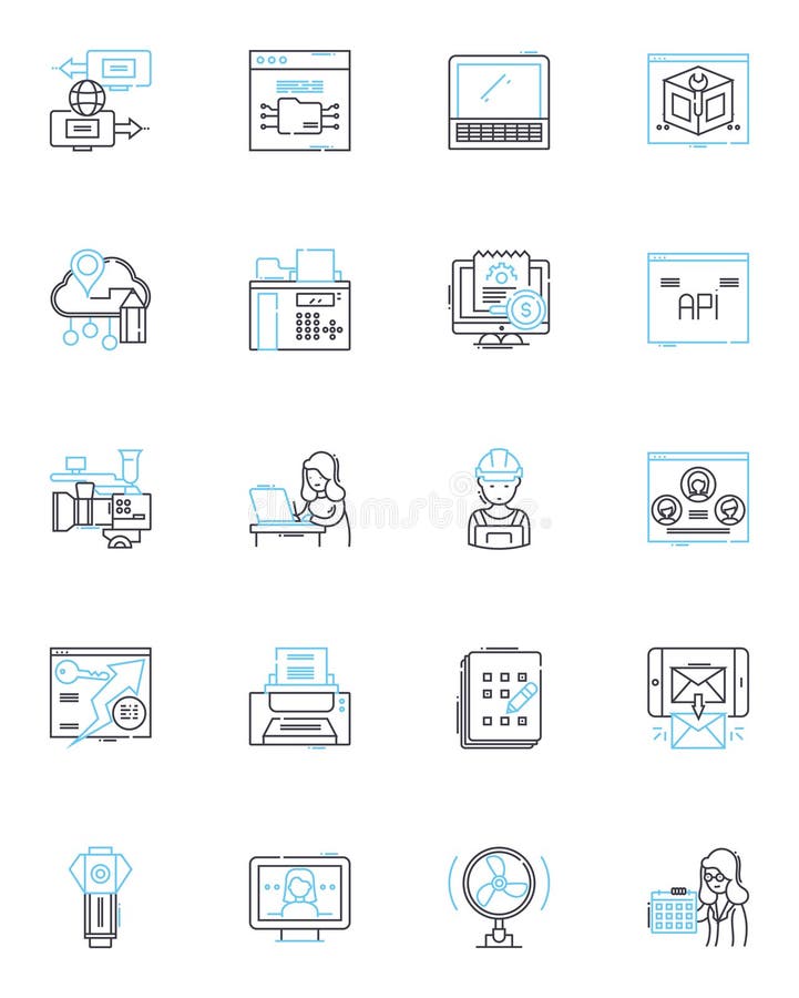 Social Intelligence Linear Icons Set. Empathy, Understanding ...
