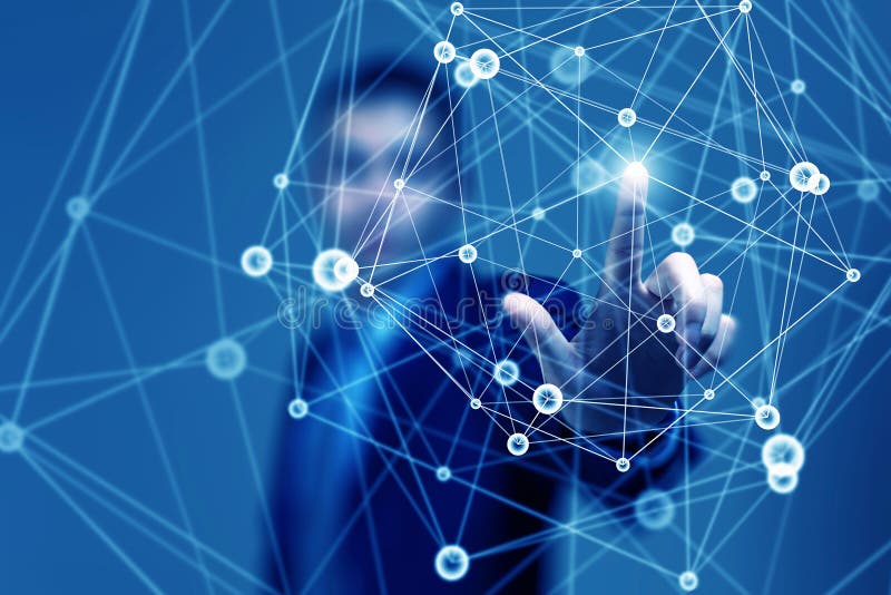 Social interaction concept stock illustration. Illustration of icon ...