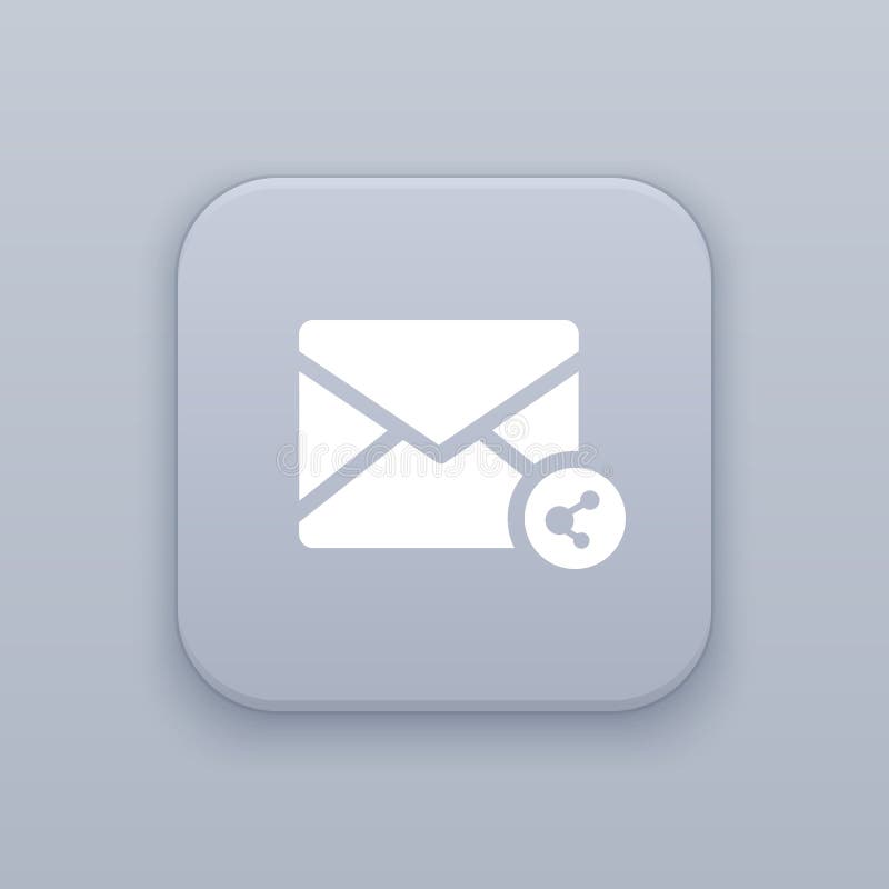 Post Button with Arrow Shaped Cursor Stock Vector - Illustration of ...