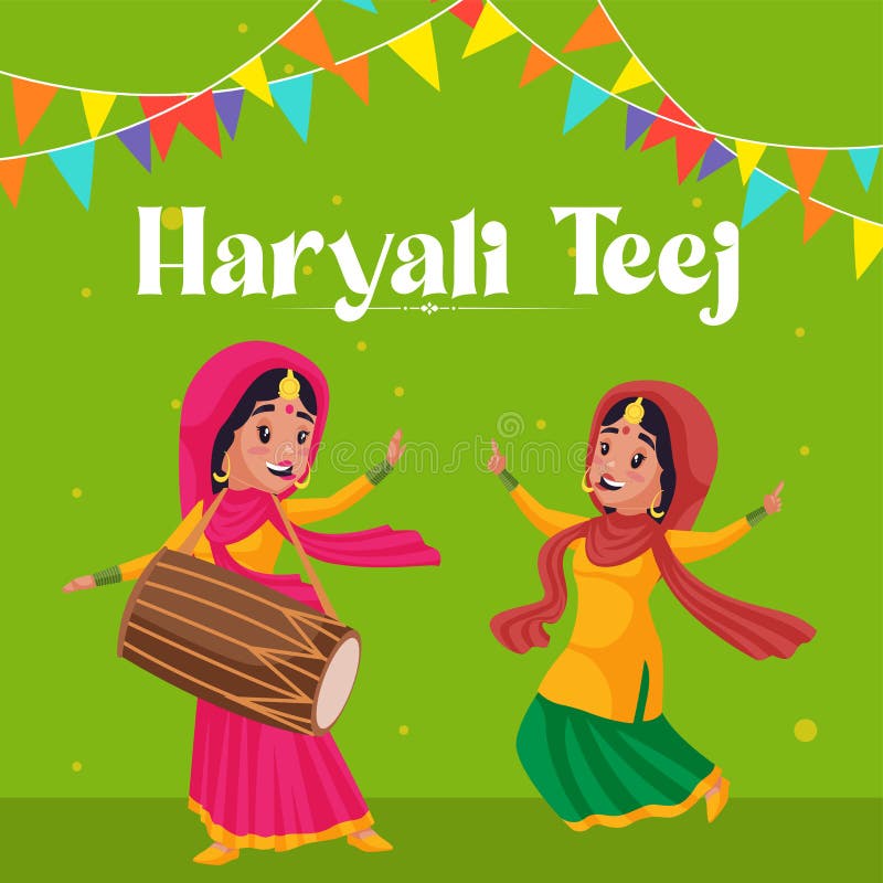 Teej Banner Stock Illustrations – 1,247 Teej Banner Stock Illustrations ...