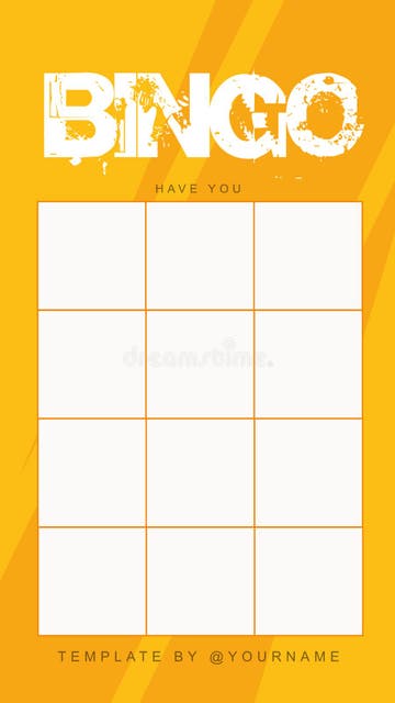 Bingo Vertical Stock Illustrations – 61 Bingo Vertical Stock ...