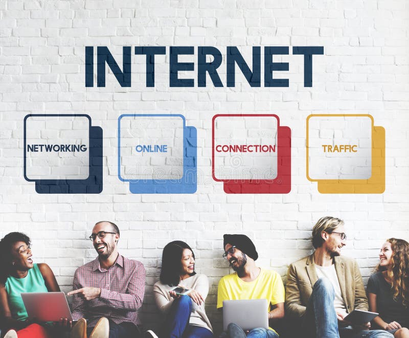 Social Media Box Buttons Concept Stock Photo - Image of conversation ...