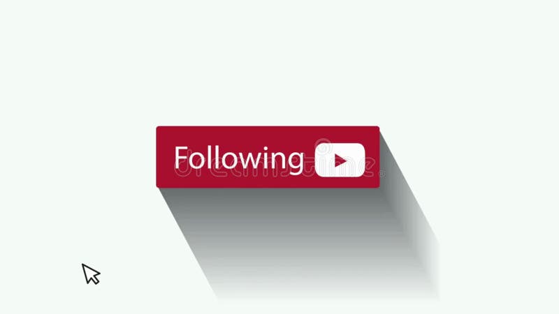 Social Media Button Click and Notification Bell Animation. Stock ... Social Media Button Click and Notification Bell Animation. Stock ...