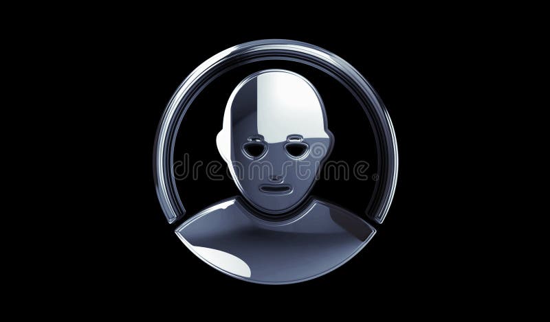 Social Media Chat and Artificial Intelligence Symbol Digital 3d ...