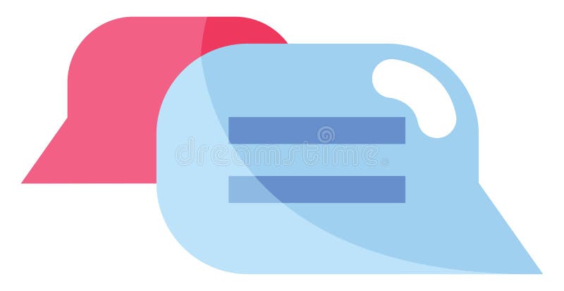 Social Media Chat Heads, Icon Stock Vector - Illustration of media ...