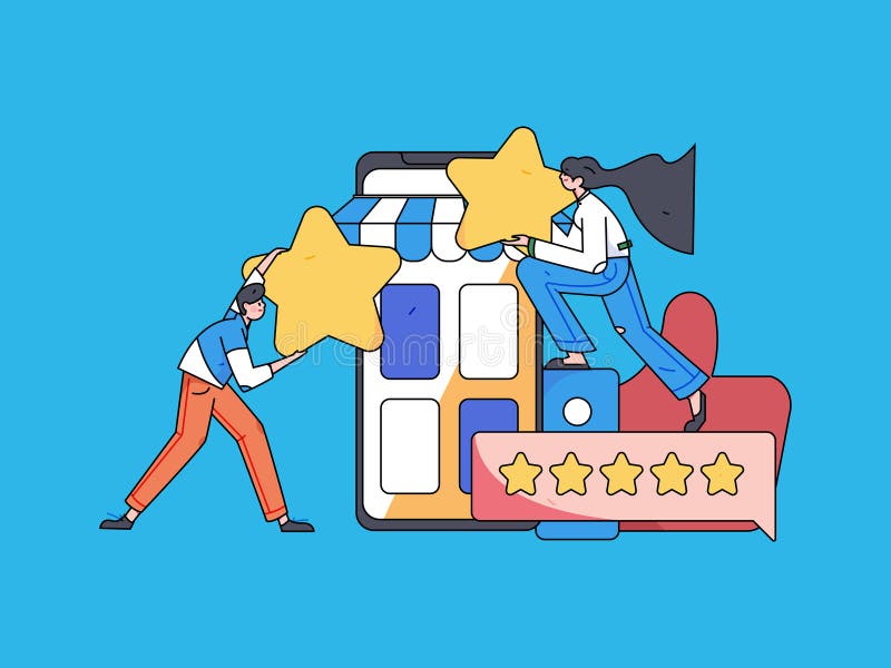 Social Media Comments Flat People Vector Concept Stock Vector ...