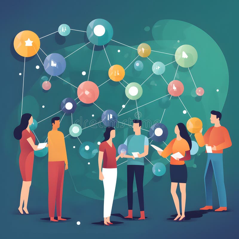 Social Media Communication Connection Interaction Engagem Generative AI ...