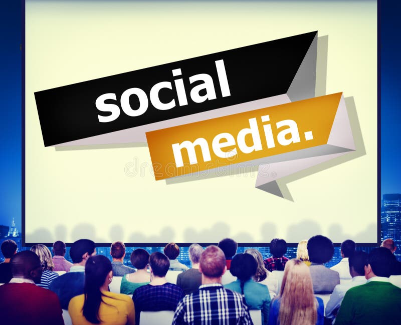 Social Media Communication Internet Network Concept Stock Image - Image ...