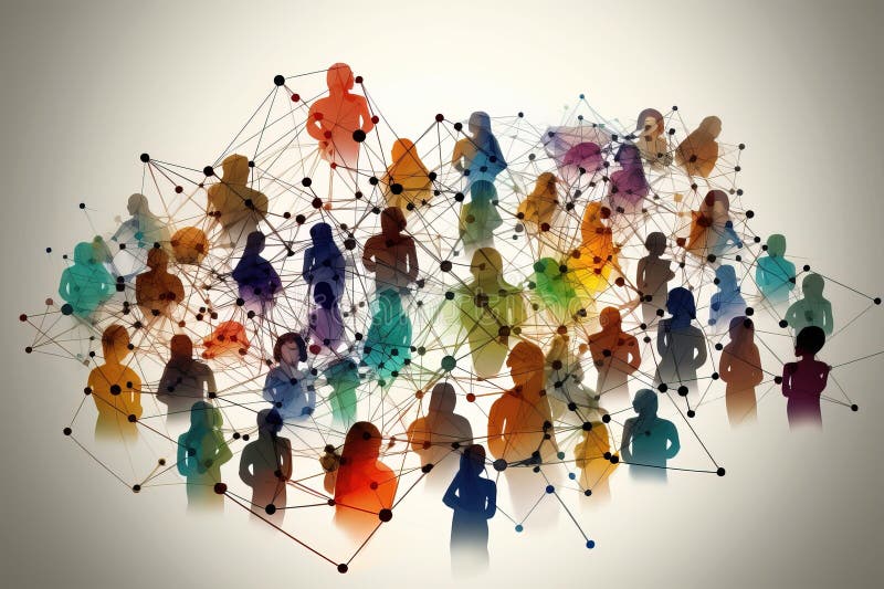 Social Media Communication Link, Virtual Reality, Global ...