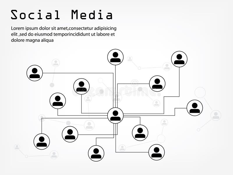 Social media stock vector. Illustration of communicate - 35979984