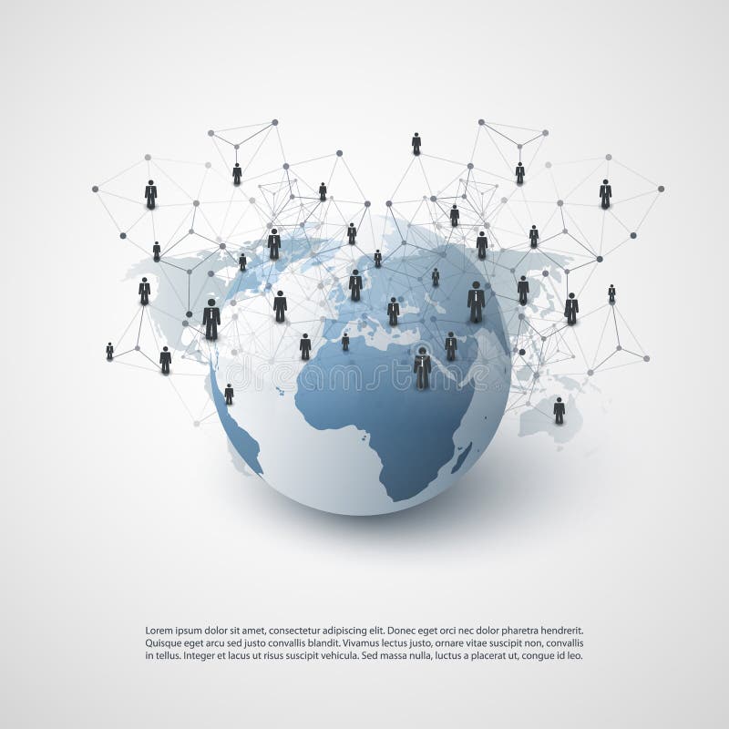 Networks - Business Connections Stock Vector - Illustration of logistic ... Networks - Business Connections Stock Vector - Illustration of logistic ...