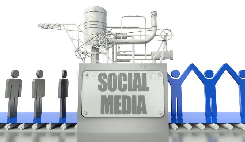 Group Media Process Social Stock Illustrations – 1,074 Group Media ...