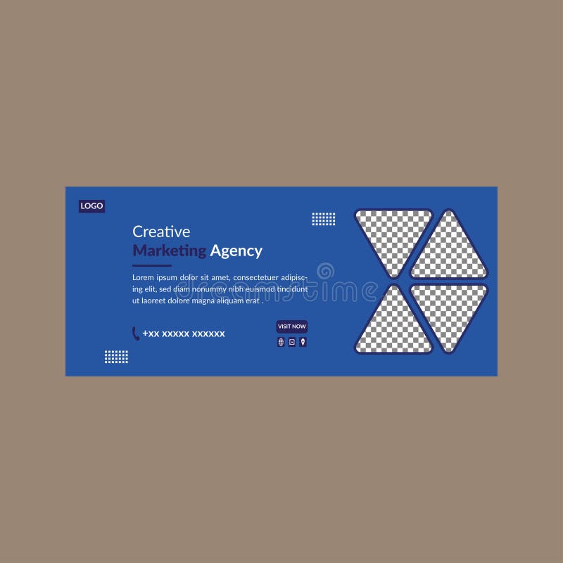 Social Media Cover Design. Dynamic Layout Display for Promotional ...