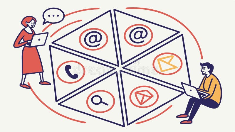 Social Media Cube Vector, Network Icon, Online Community Design ...