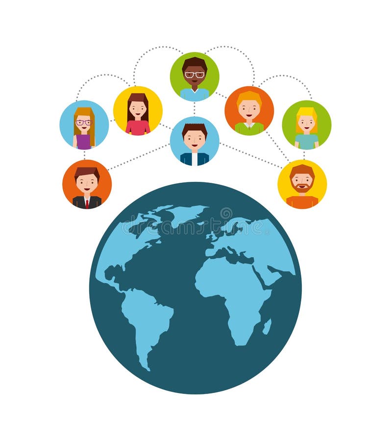 Social media design stock illustration. Illustration of network - 67664182