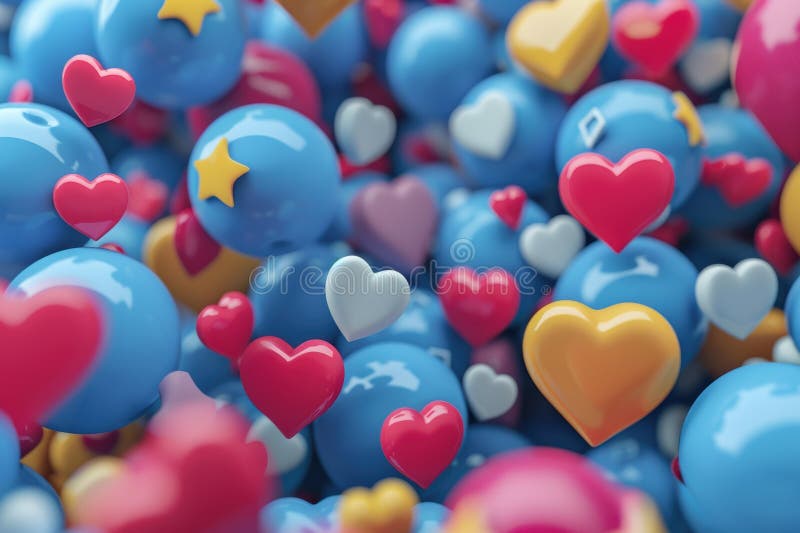 Social Media Fame and Popularity Concept Stock Photo - Image of ...