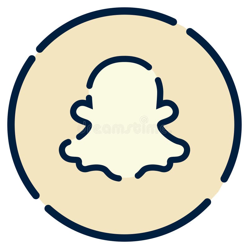 Snapchat Icon - Downloadable Snapchat App Icon Stock Illustration ...