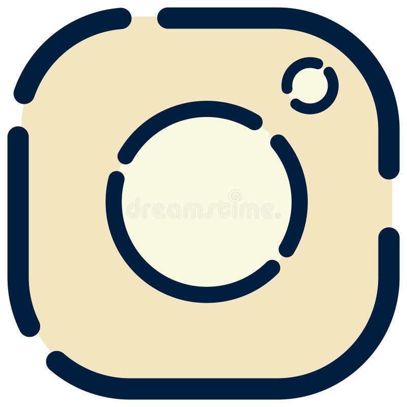 Instagram Icon - Downloadable Photo Sharing App Icon Stock Illustration ...