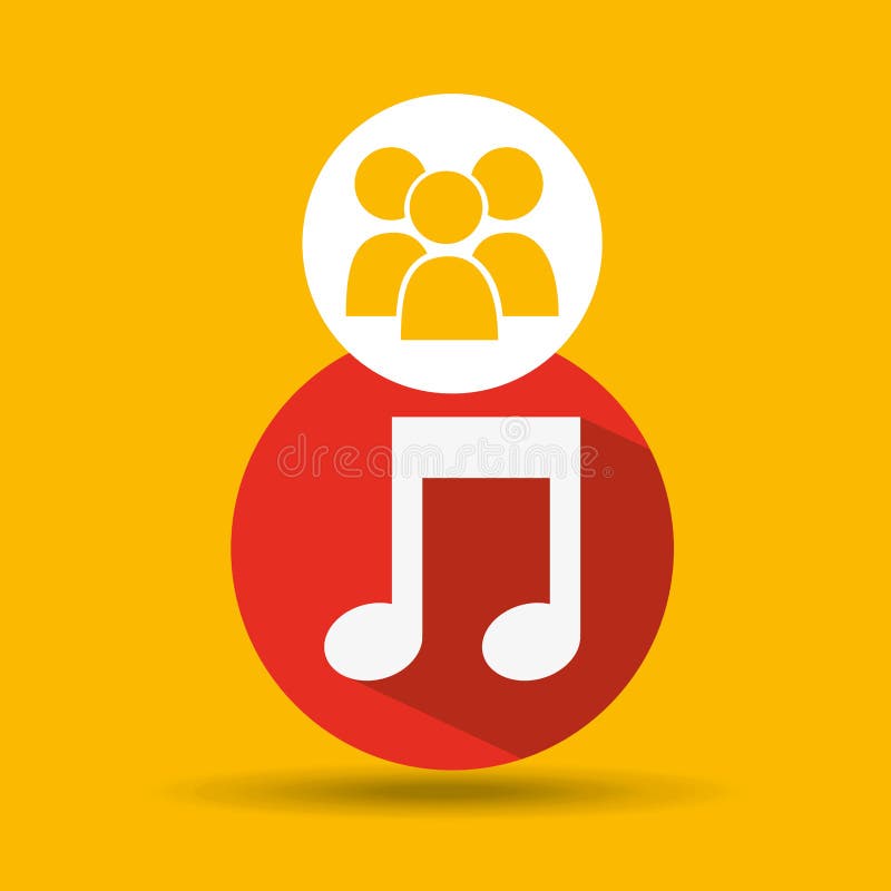 Social Media Group Music Design Stock Vector - Illustration of globe ...
