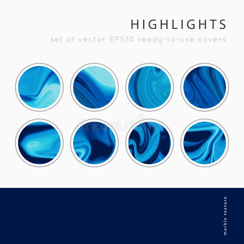Instagram Highlight Covers Vector Editorial Stock Image - Illustration ...