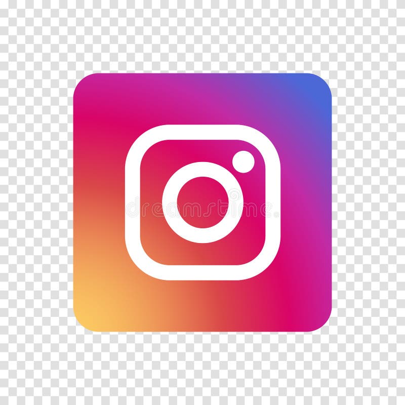 Social Media Icon Illustration Instagram. Instagram Icon Editorial ...