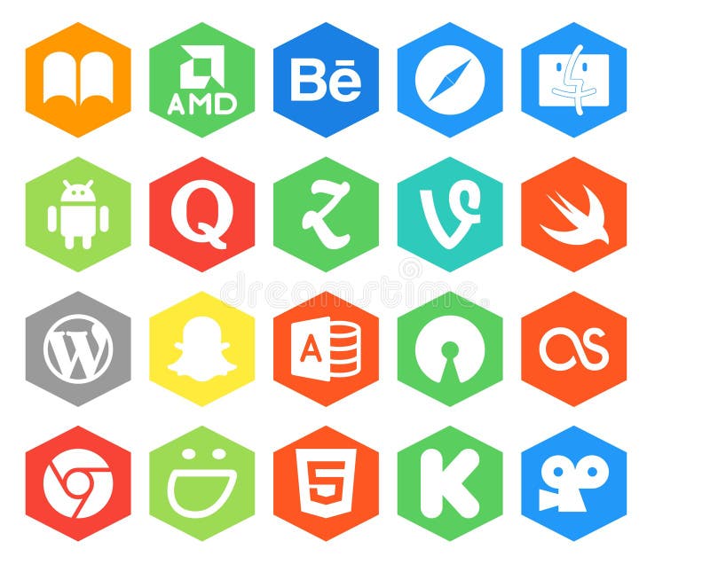 20 Social Media Icon Pack Including Lastfm. Microsoft Access. Question ...