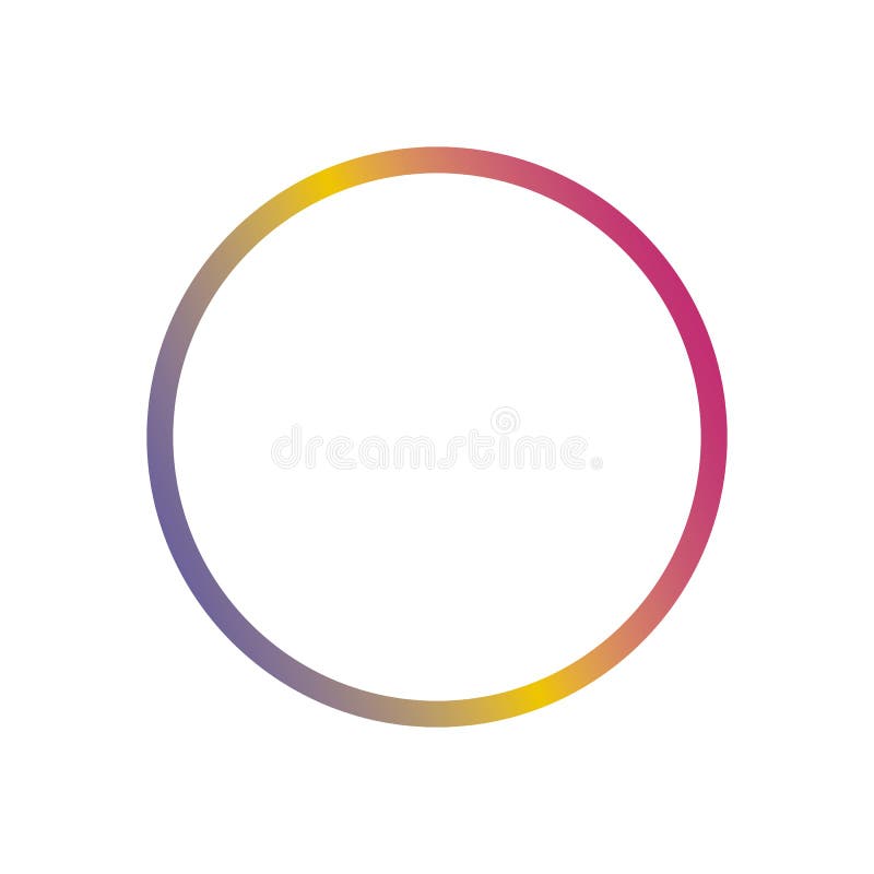 Social Media Icon User. User Frame Instagram with Gradient.Insta User ...