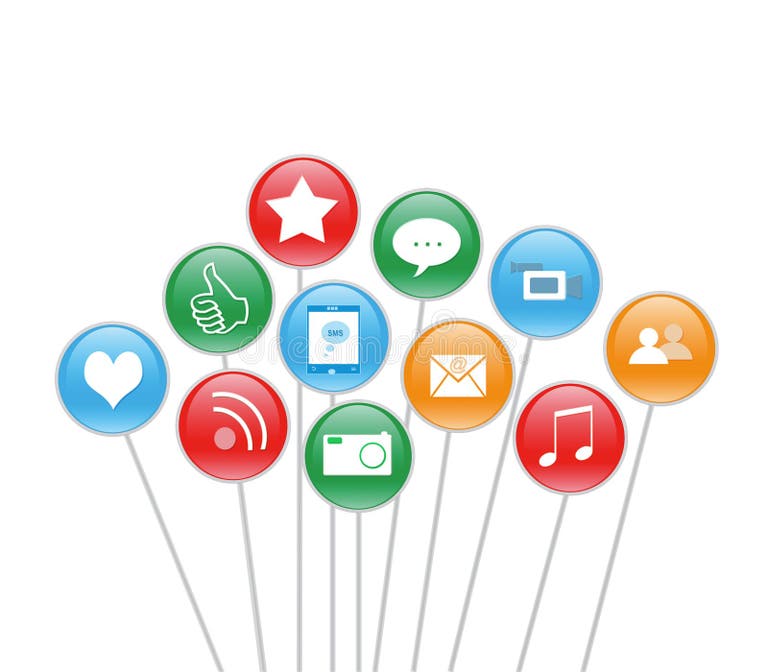 Media Orange Message Icons Stock Illustrations – 1,979 Media Orange ...